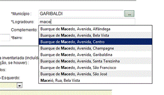 Ajuda - Logradouros RS